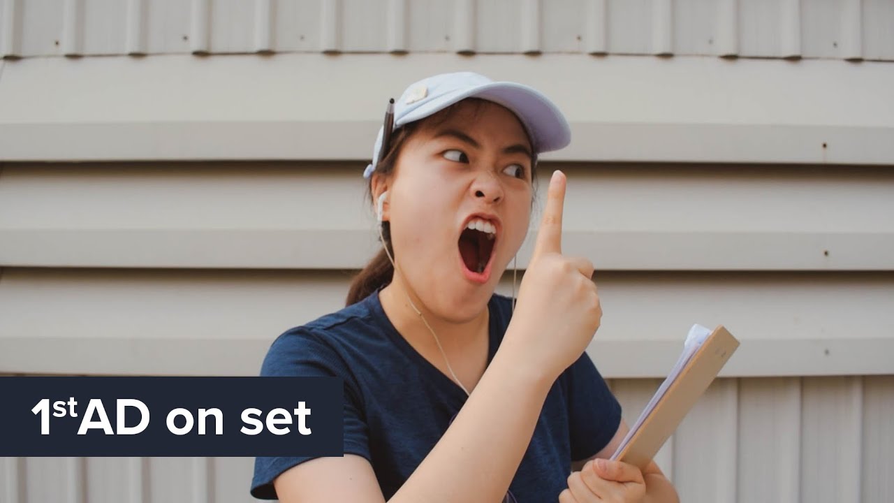 every 1st assistant director on set - YouTube