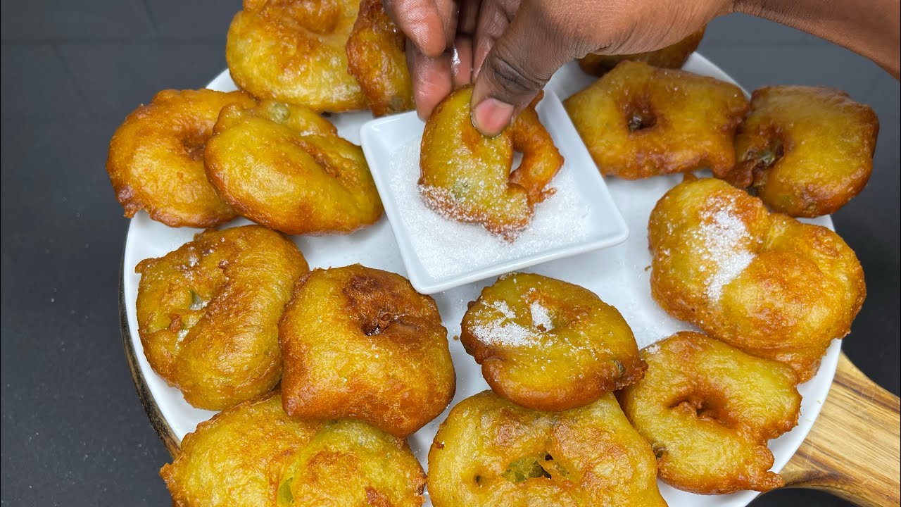 Hausa Pinkaso | Recipe | Fried Savory Dumplings | Lovystouch - YouTube