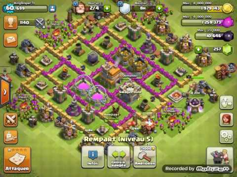 On test le full valkyrie/coc/fr - YouTube