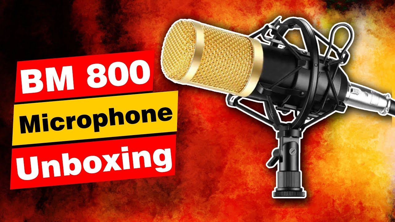 BM 800 Condenser Microphone Unboxing BM 800 Latest Price in Pakistan By ...