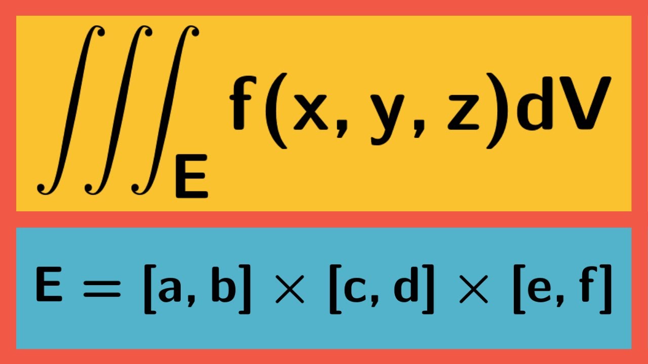 Multivariable Calculus | Triple integrals over a rectangular box. - YouTube