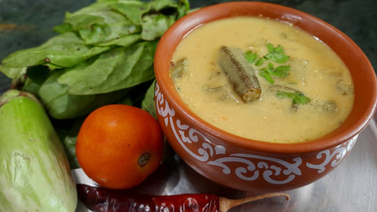 Majjiga Pulusu in telugu | Veg Kadhi | మజ్జిగ పులుసు - YouTube