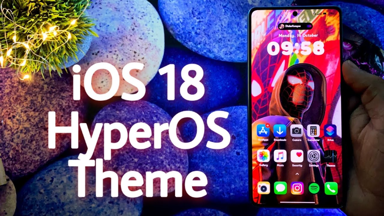 HyperOS iOS 18 Theme For Any Xiaomi Devices | New iOS 18 System Ui | # ...