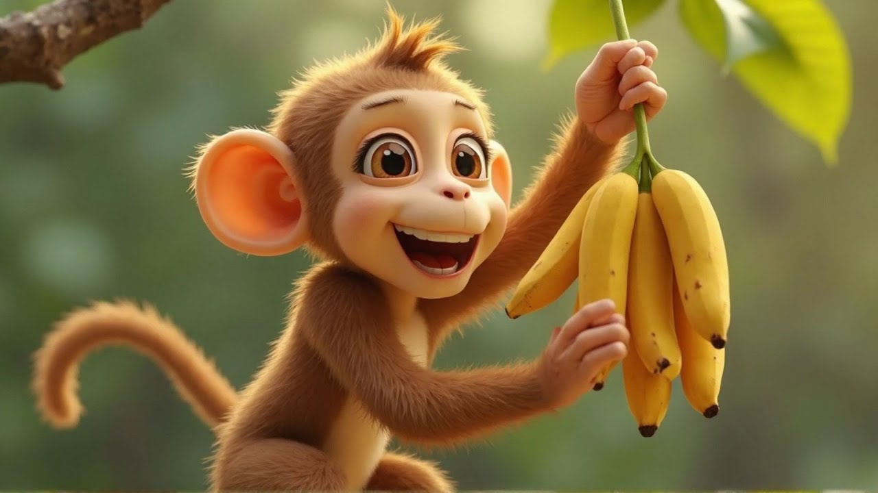 🎵 Milo the Monkey | Jungle Adventure Poem for Kids 🎵 - YouTube