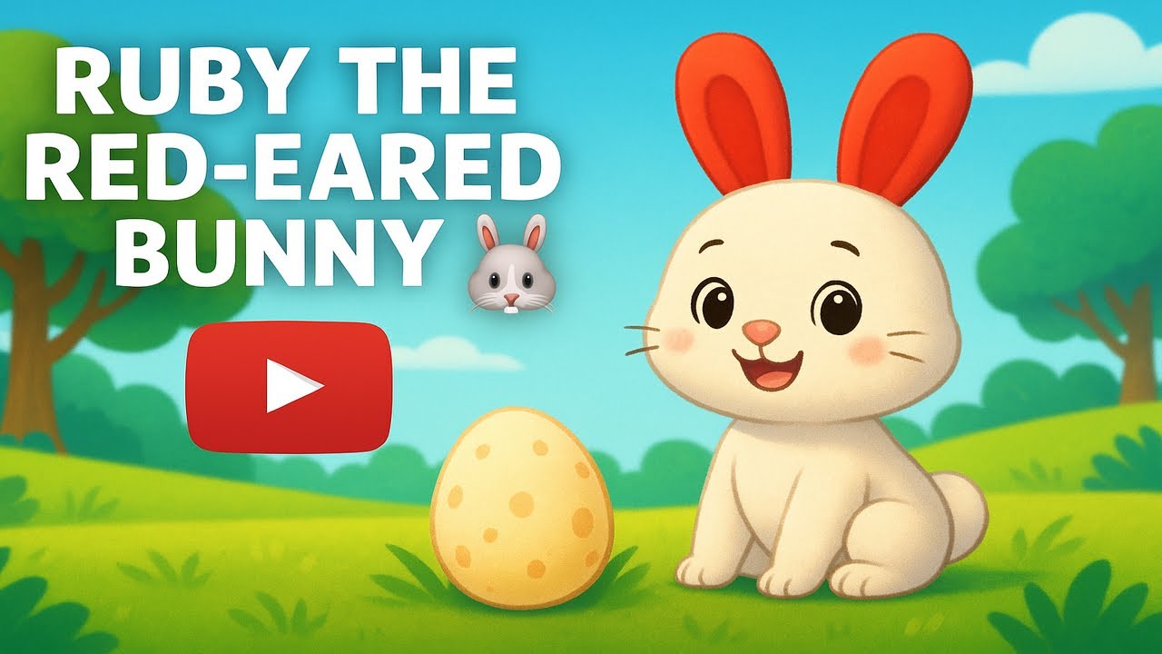 Cute Bunny Story for Kids Ruby the Red Eared Rabbit’s Forest Adventure ...