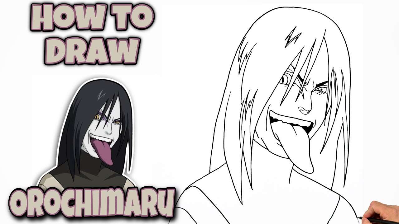How To Draw Orochimaru | Naruto Shippuden #drawing #animedrawing # ...