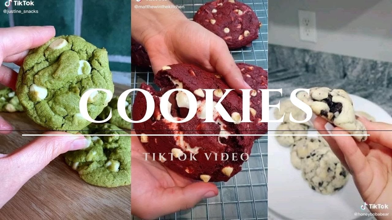 Cookies recipe easy | Tiktok compilation - YouTube