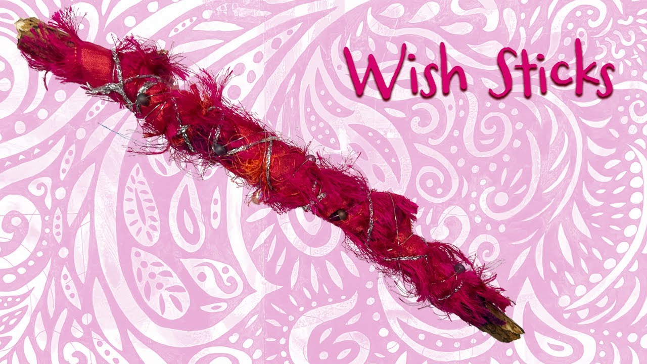 Set your intentions with a ritual object: a decorated 'wish stick ...