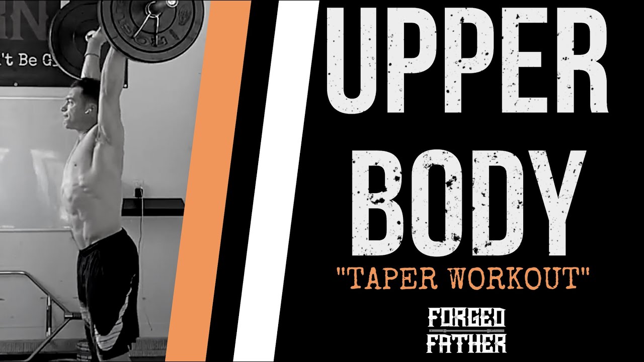 Upper Body "Taper" Workout - YouTube