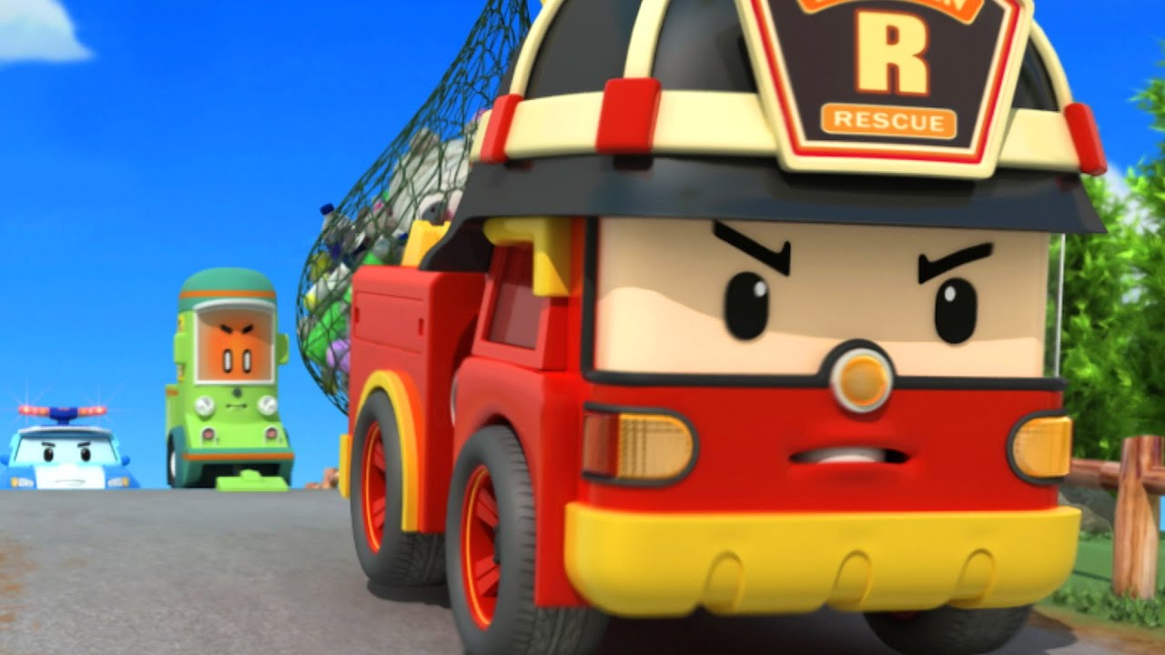 Prendersi cura l'uno dell'altro. | Per Bambini | Robocar POLI Italiano ...