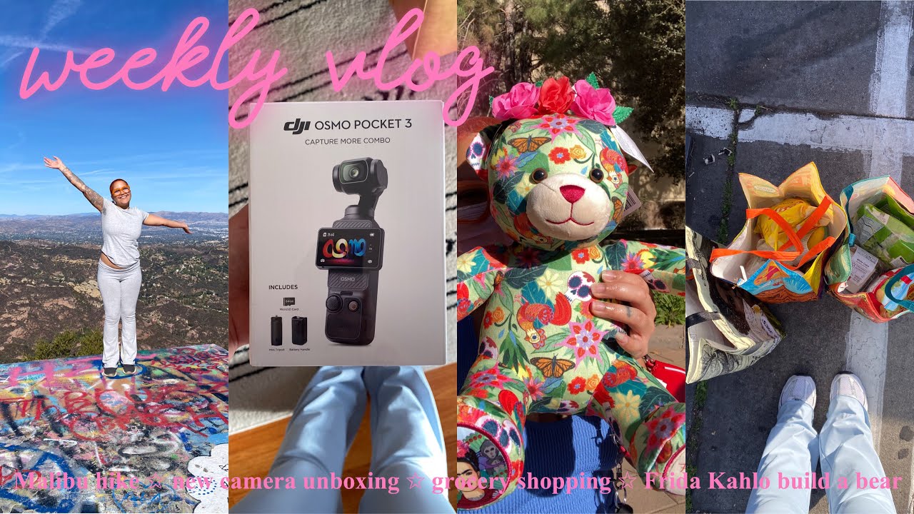 WEEKLY VLOG | Hiking in Malibu, new camera unboxing, grocery shopping ...