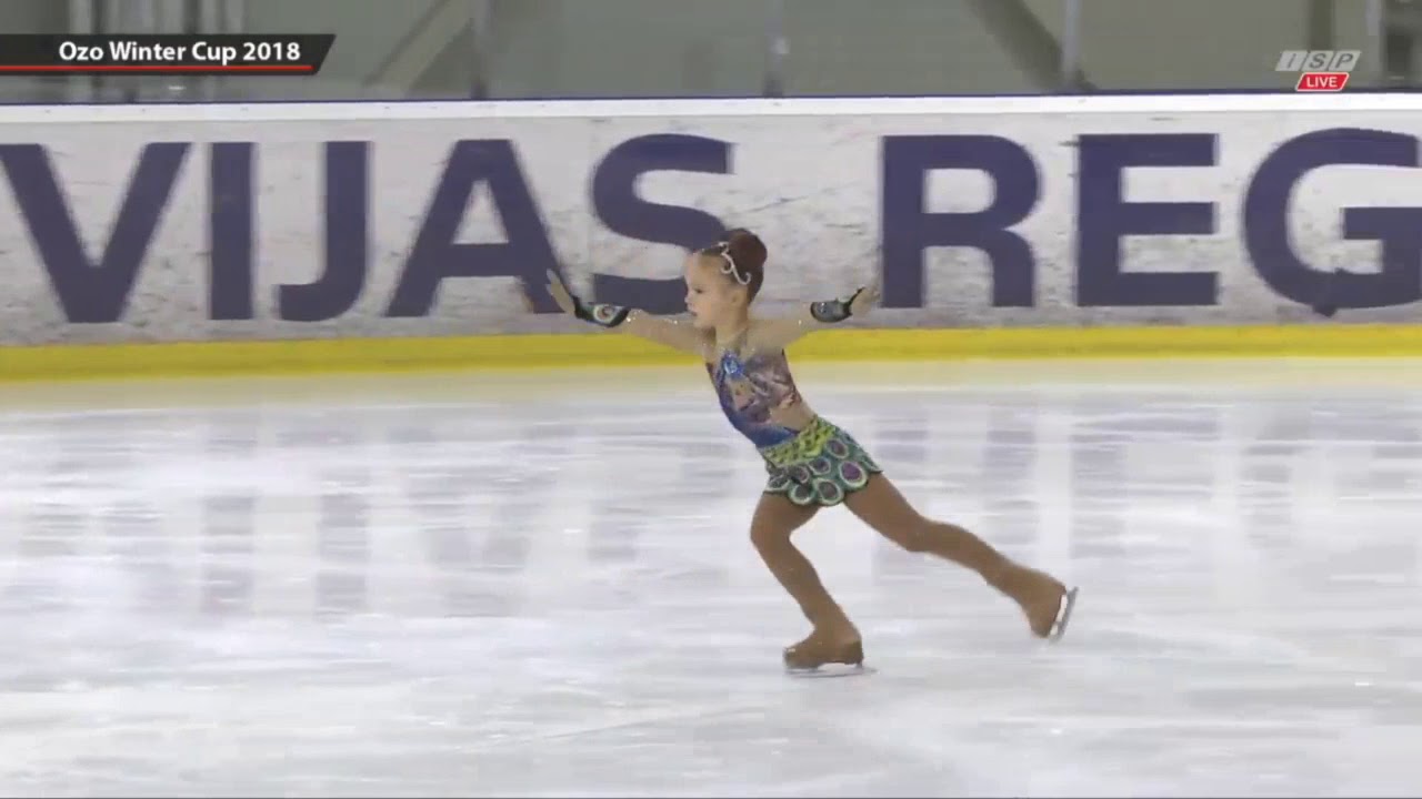 OZO CUP 2018 Angelina Bartkevica - YouTube
