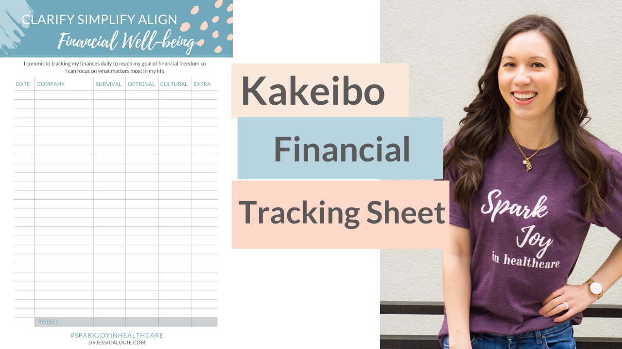 Kakeibo Financial Tracking Sheet Notepad | Go Debt-Free today! - YouTube