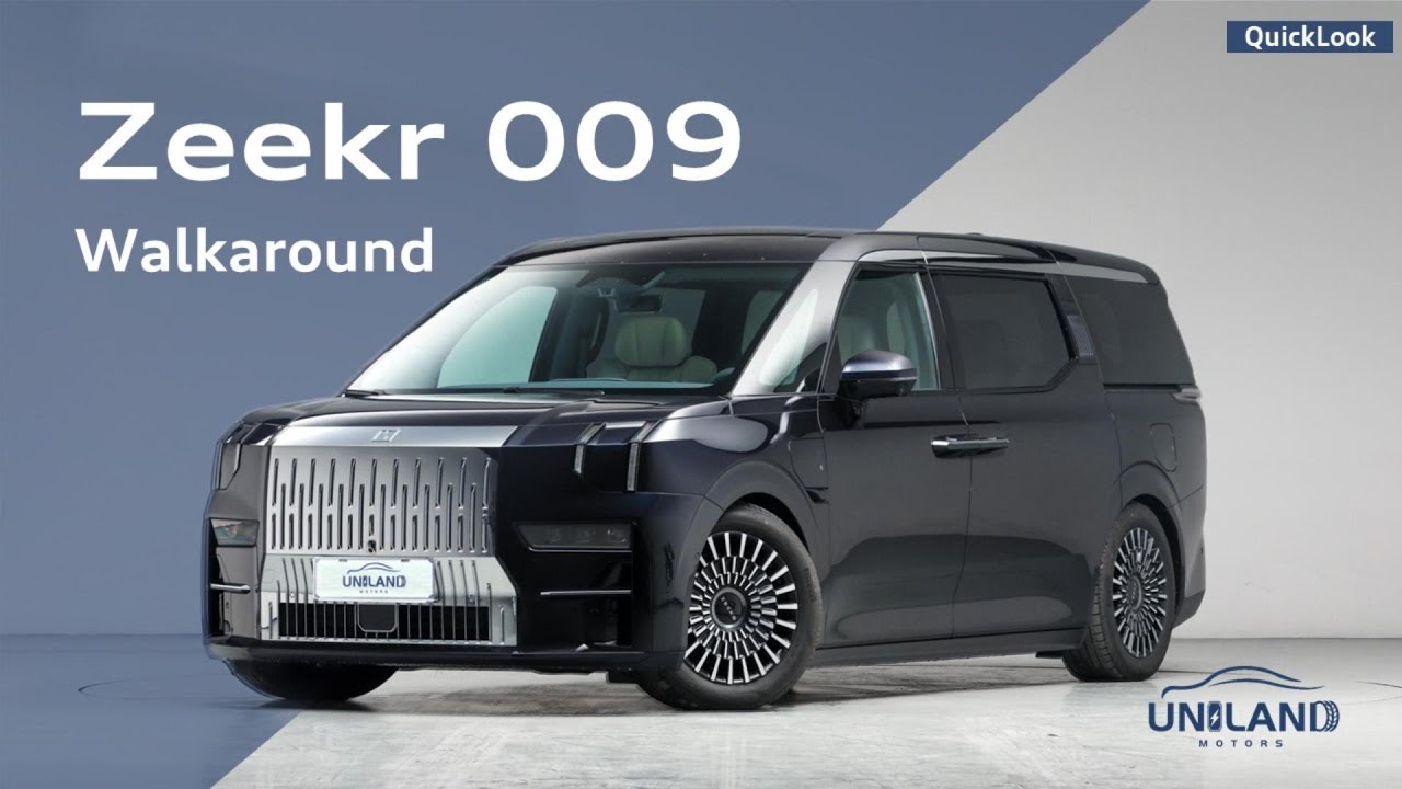 Zeekr 009 MPV walkaround -The world's first pure electric luxury MPV ...