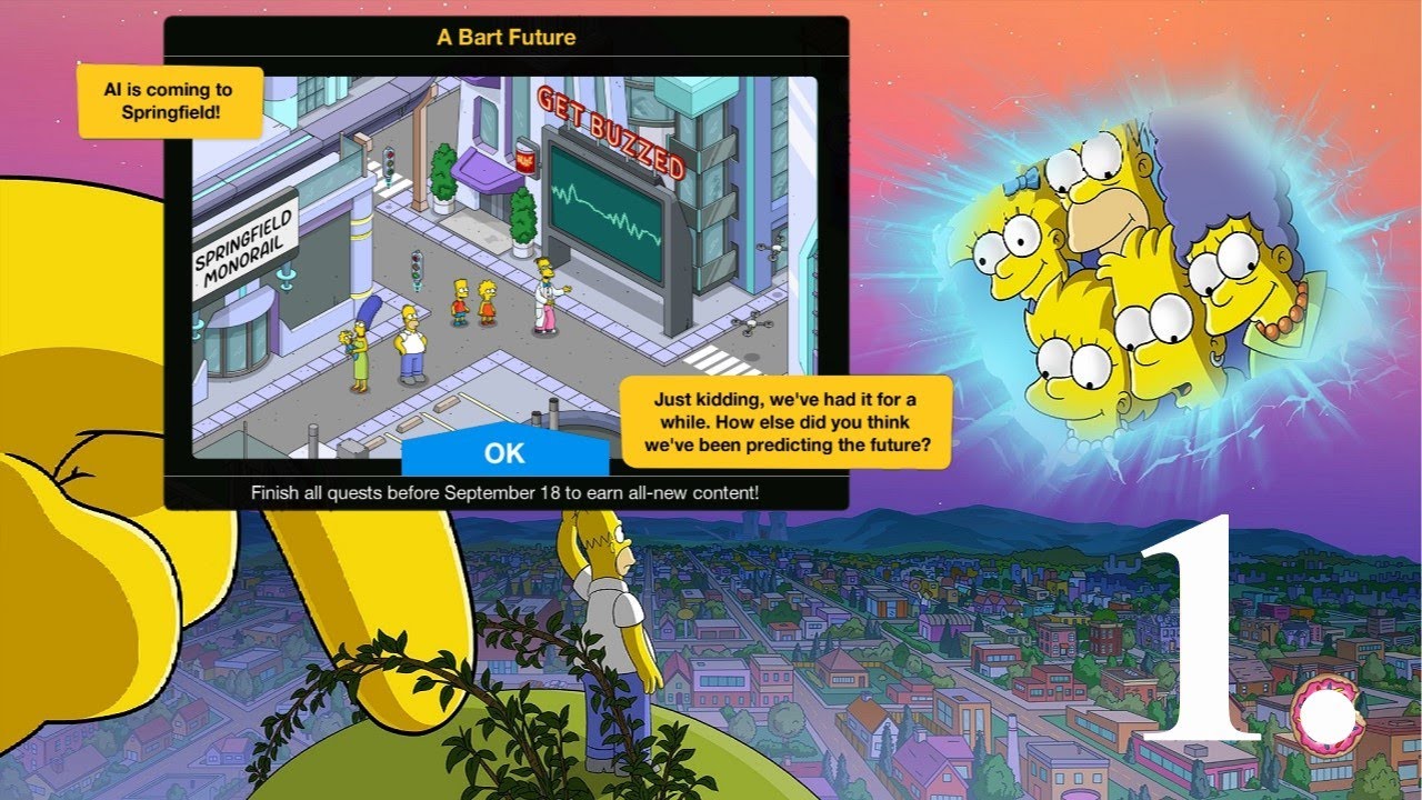 Simpsons Tapped Out: A Bart Future - S02E54CZ - YouTube