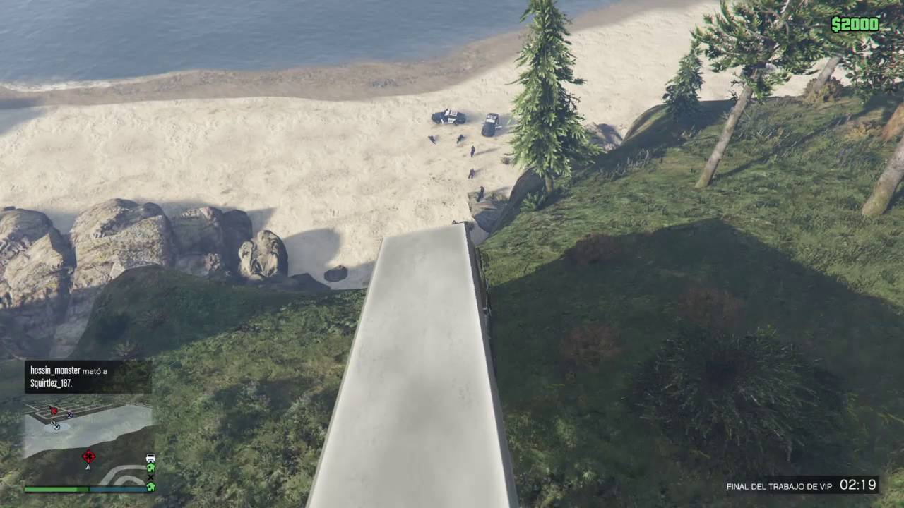 Grand Theft Auto V Online EPIC KILL! - YouTube