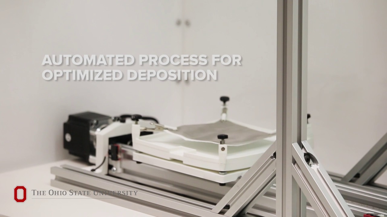 Oleophobic Mesh Coatings Ohio State's CDME - YouTube