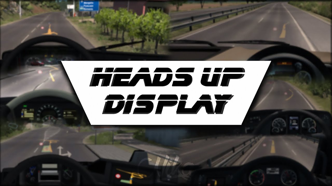 ETS2 Mod | Heads Up Display | Euro Truck Simulator 2 [1.38] - YouTube