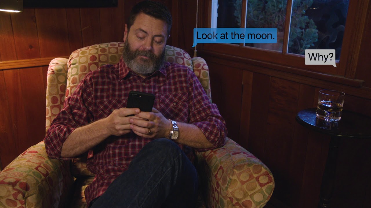 Nick Offerman's Father's Day: Part Four - Look at the Moon - YouTube