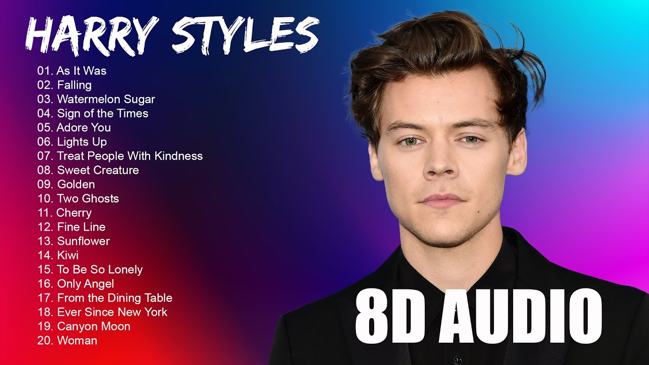 HarryStyles Greatest Hits - Best Songs Collection Full Album | 8D Audio ...