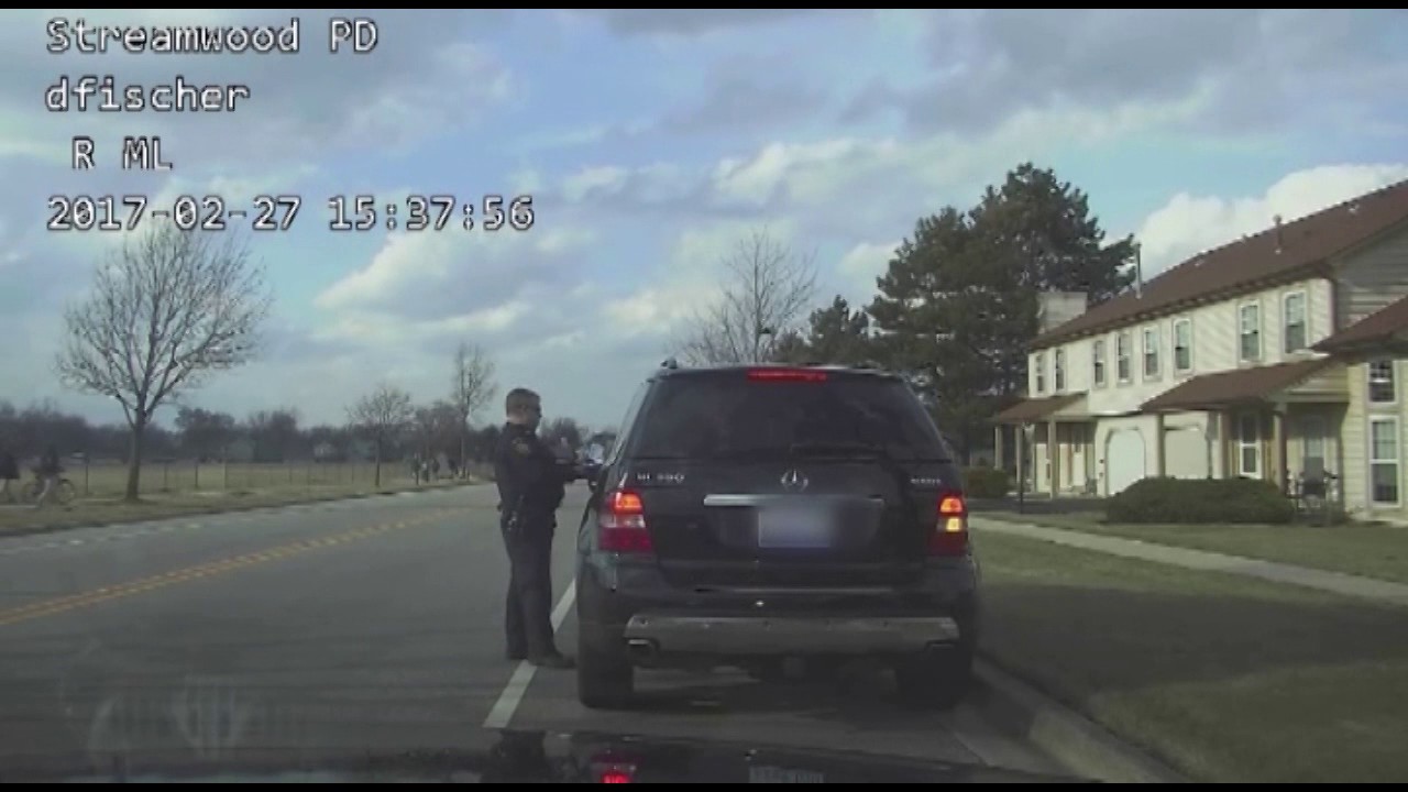 Cop generating revenue. Officer Dan Fisher passing on the right is ...