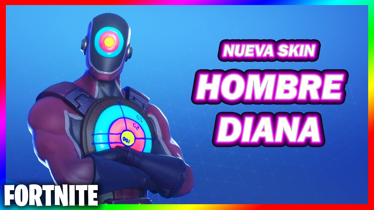 🕶️ CONSIGUE la NUEVA SKIN *HOMBRE DIANA* en LA TIENDA DE FORTNITE ...