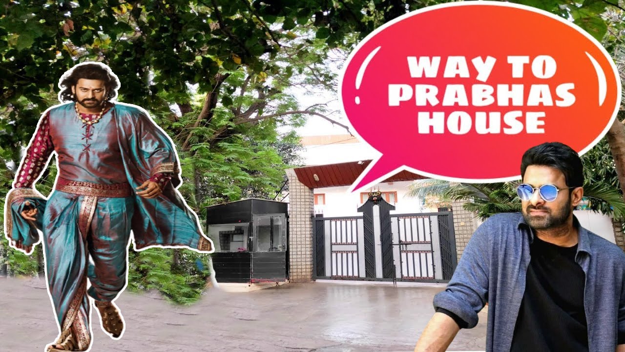 way to prabhas house in jubilee hills|prabhas house ప్రభాస్ ఇల్లు ఇదే ...