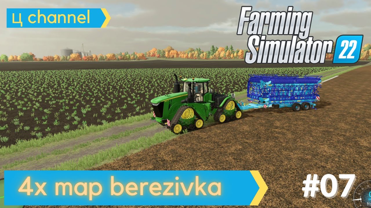 FS22 4x map Berezivka 07 - YouTube