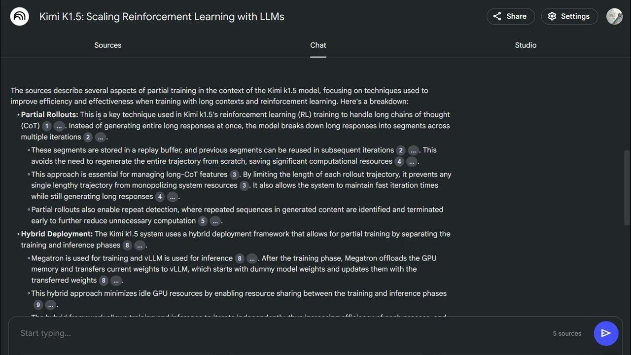 Kimi k1.5: Scaling Reinforcement Learning with LLMs - YouTube