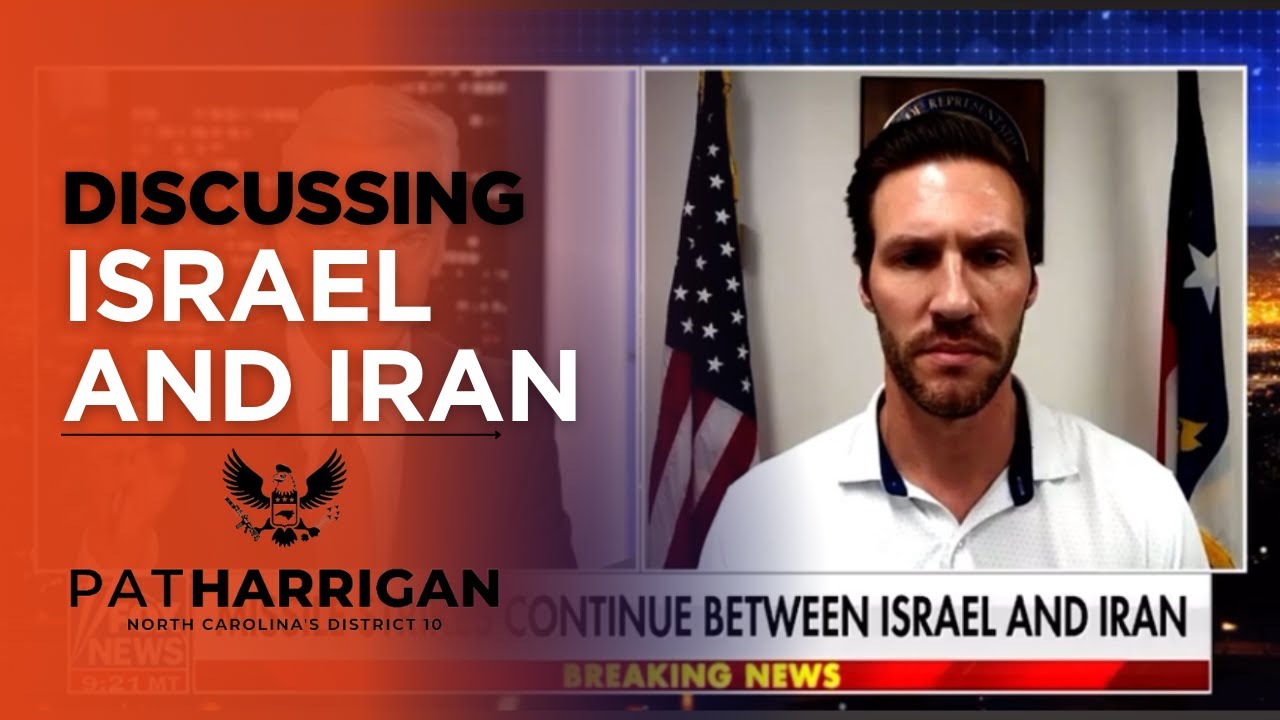 Rep. Pat Harrigan Discusses the Israel/Iran Conflict with Trace ...