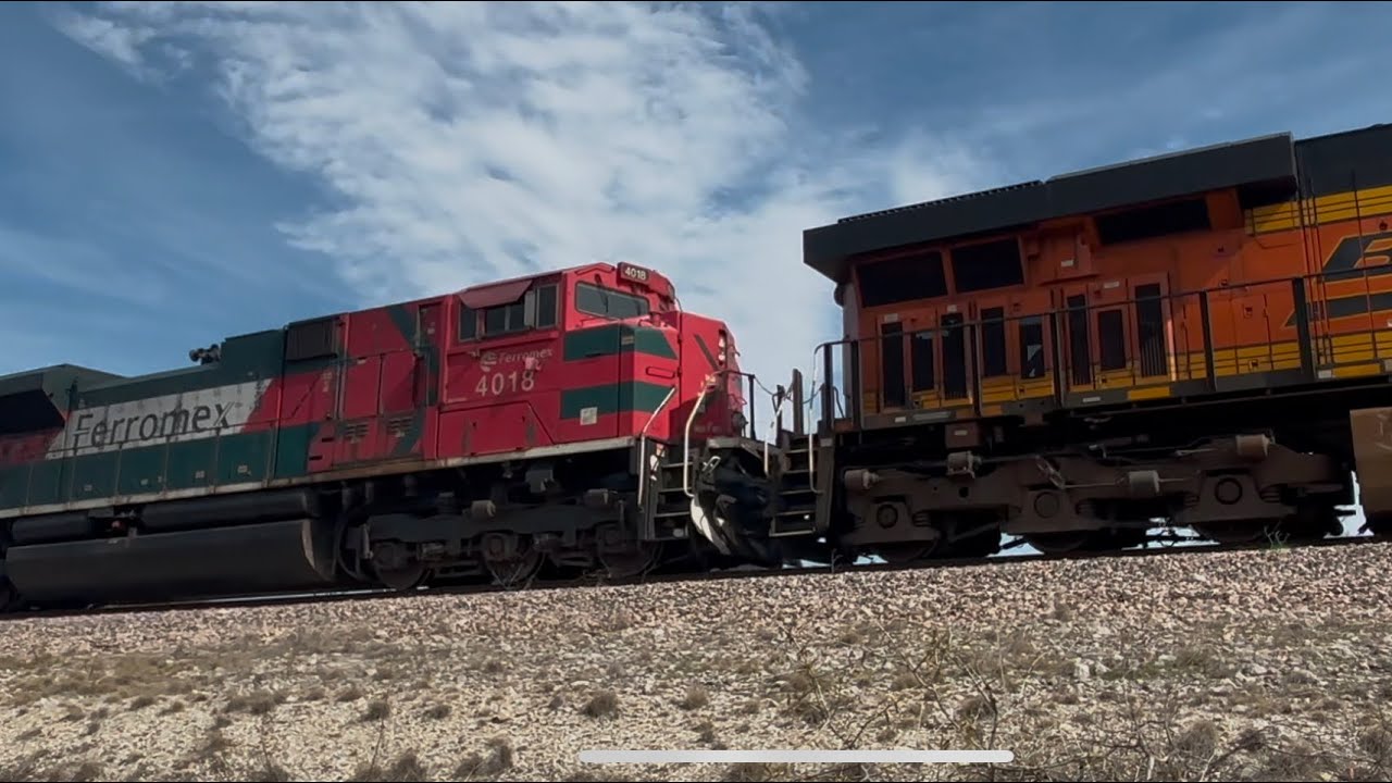 BNSF 6509 - Carrollton, TX (February 13, 2025) #bnsf #ferromex - YouTube