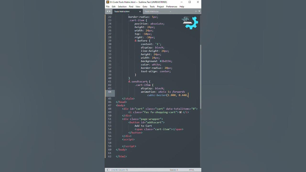 Add to Cart Using HTML CSS and JavaScript - YouTube