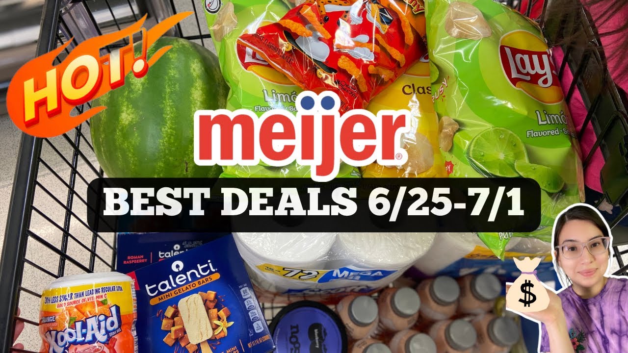 Meijer Haul | save $$$ on groceries | - YouTube