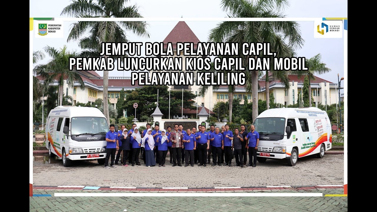 Jemput Bola Pelayanan Capil, Pemkab Luncurkan Kios Capil dan Mobil ...