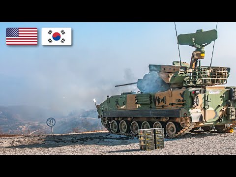 Combined Live-Fire Range (K30 BIHO, K2) | ROK-US Army Joint Military Exercise