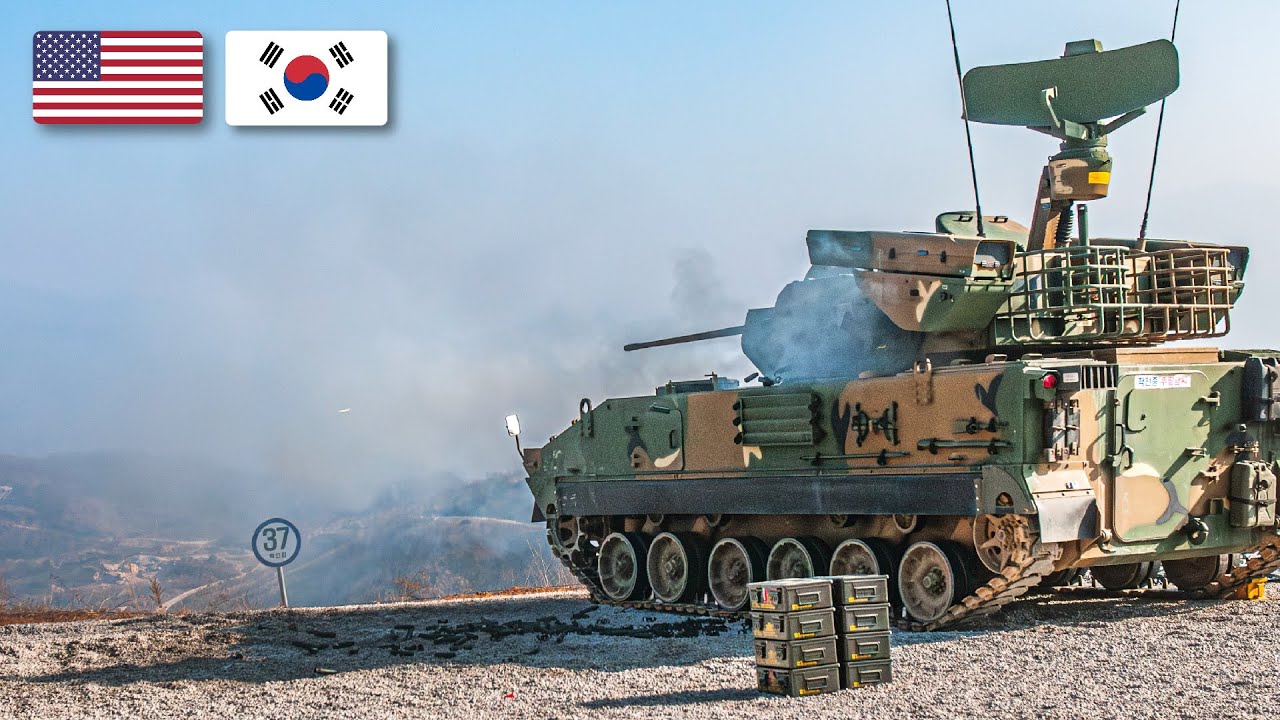 Combined Live-Fire Range (K30 BIHO, K2) | ROK-US Army Joint Military ...