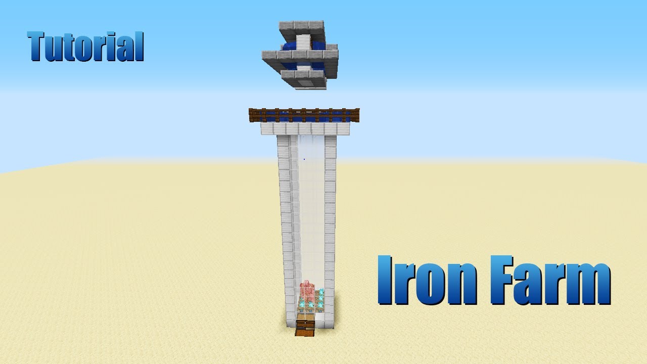 Iron Farm Tutorial - Minecraft 1.16 (read description) - YouTube