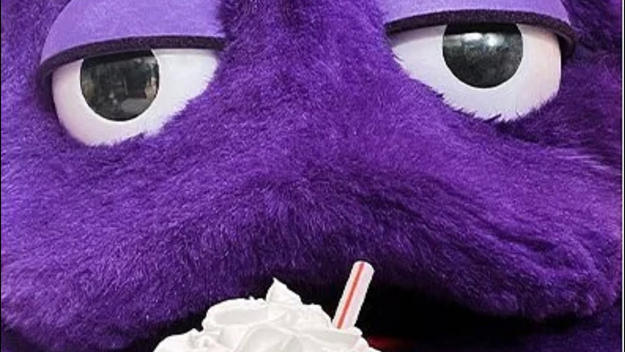 Me and my brother try grimace shake - YouTube