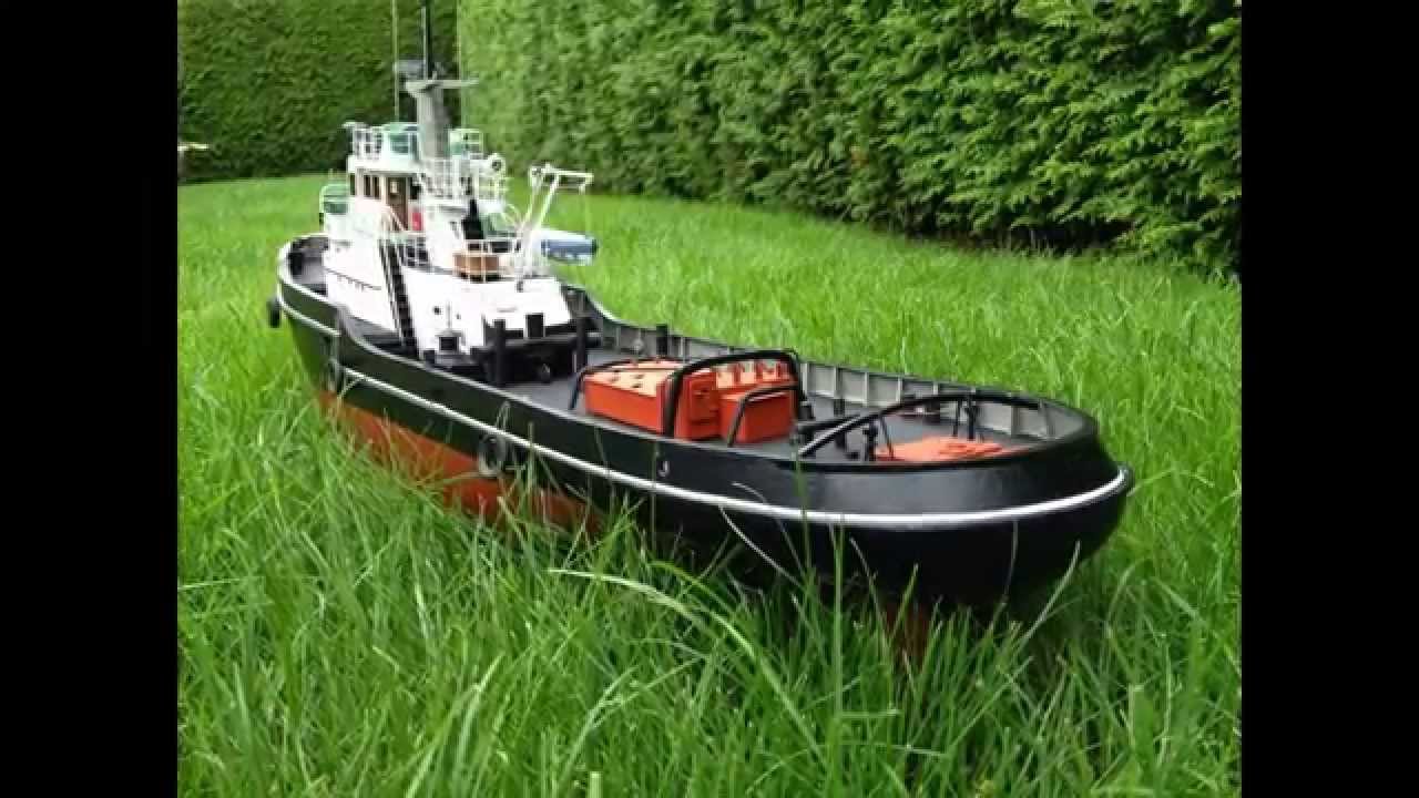 RC TUG Steenbank 1:50 (Building-proces) - YouTube