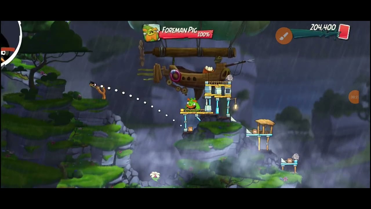playing angry birds part 2 - YouTube