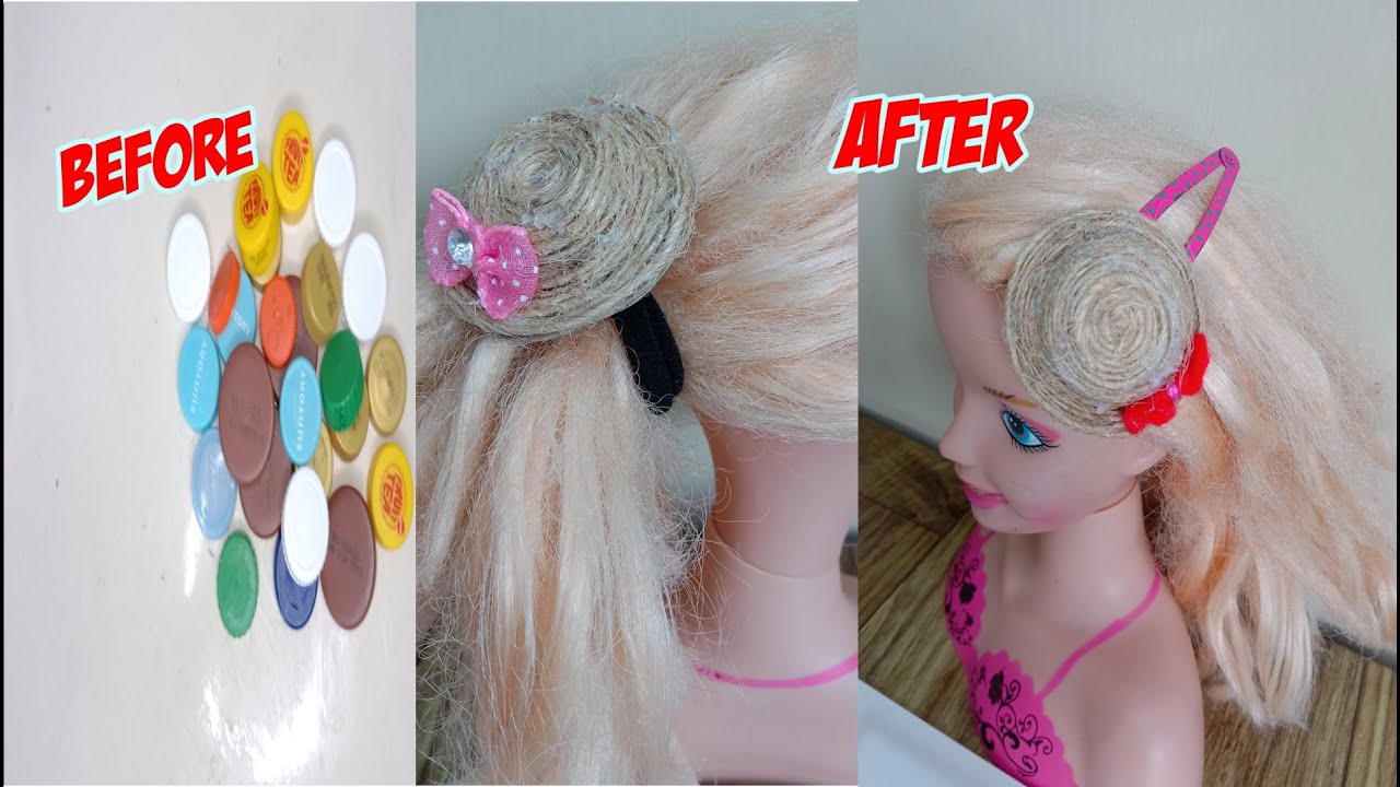 2 Tutorial Jepit Rambut Cantik Mudah dan Simpel dari Tutup Botol ...