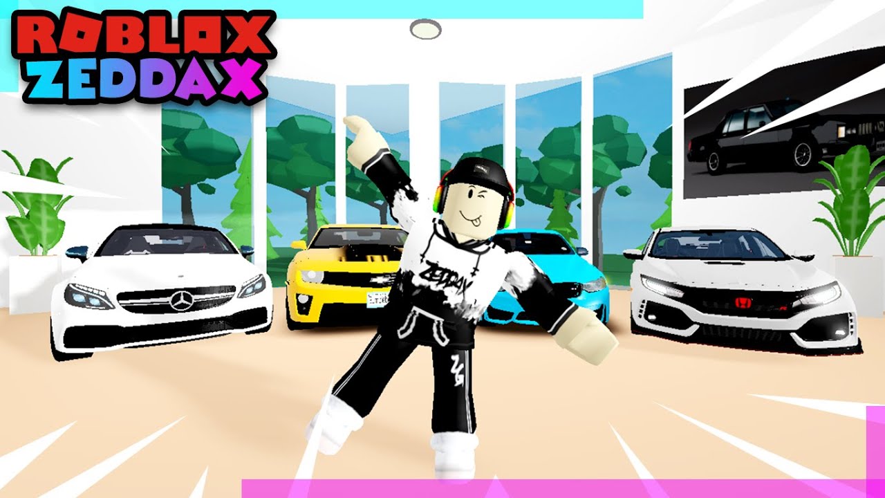 MEMBANGUN DEALER MOBIL MEWAH DI ROBLOX..!! - Roblox Zeddax - YouTube