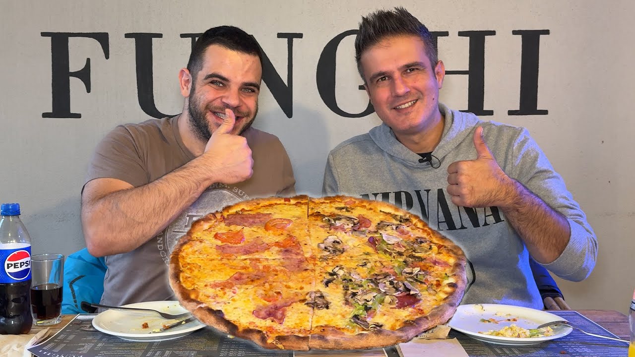 Βαθμολογούμε όλο το ΜΕΝΟΥ της "Funghi Pizza" παρέα με @gabrieldalex ...