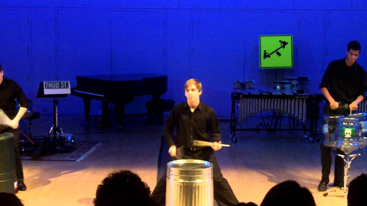 Trash Can Jam (Fall 2012) - THUD - YouTube