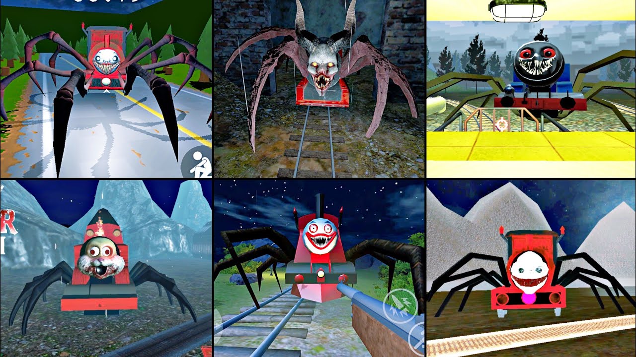Choo Choo Charles horror Spider train Choo Charlie monster escape game ...