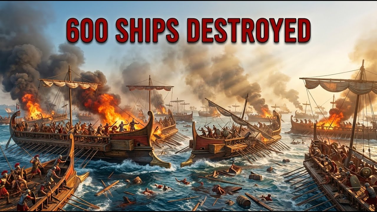 The Battle That Sank the World’s Largest Navy | Battle of Cape Ecnomus ...