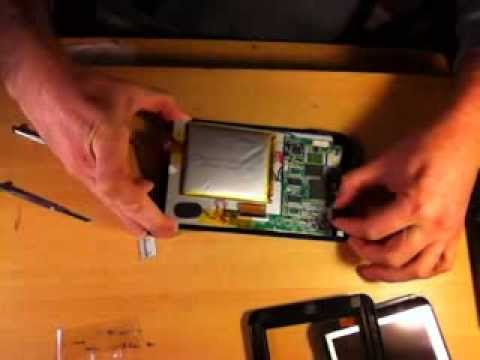 7" Android Tablet Disassembly - Broken screen - YouTube