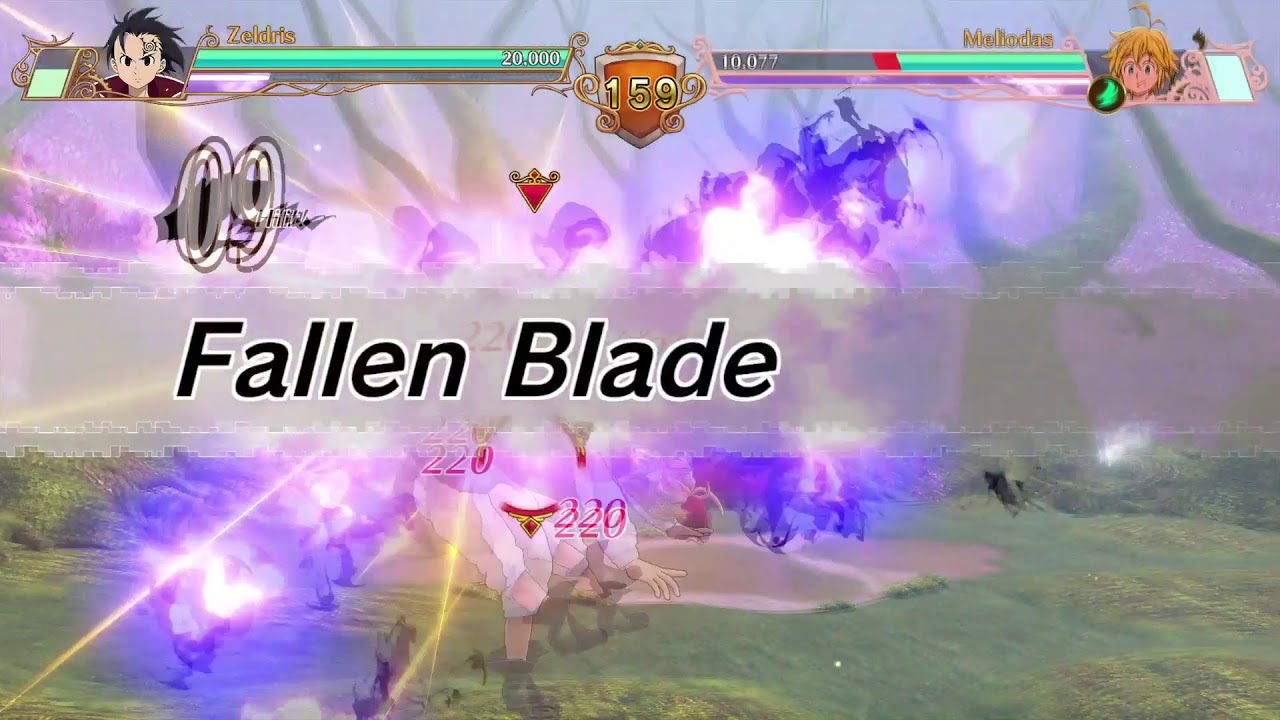 The Seven Deadly Sins: Knights Of Britannia - Zeldris Stylish Gameplay ...