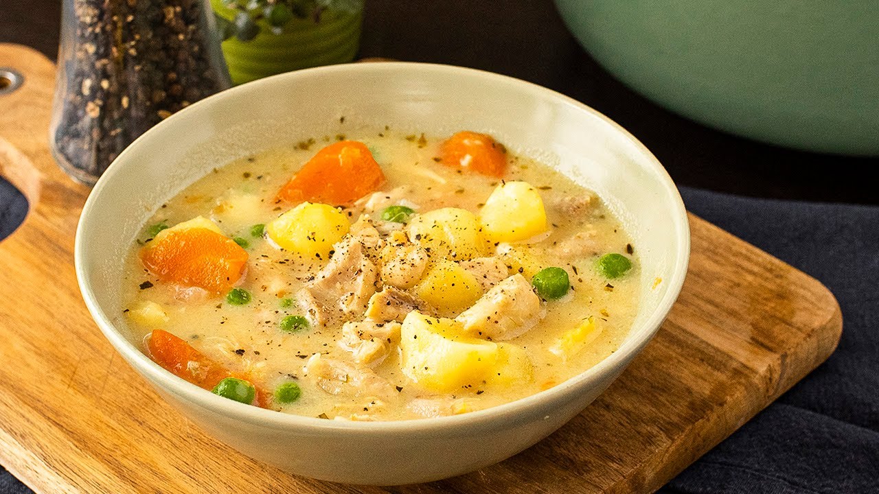 Simple Chicken Soup - YouTube