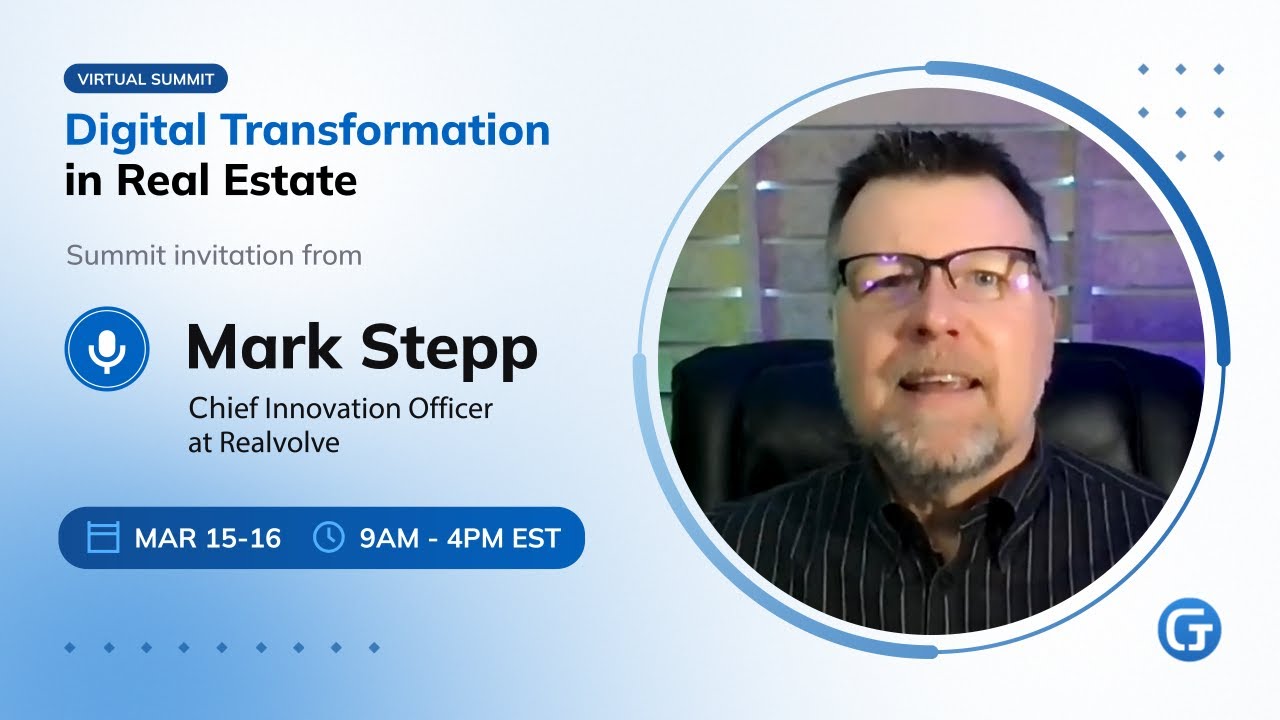 Digital Transformation in Real Estate. Summit Invitation from Mark ...